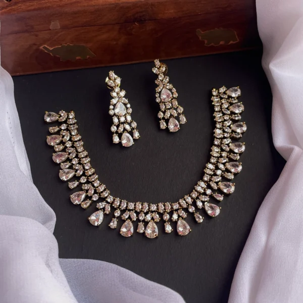 Eesha Diamond Neck Set – KS Jewels